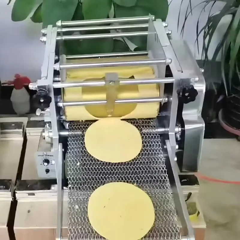 Full Automatic Industrial Flour Corn Mexican Tortilla Machine Taco Roti ...