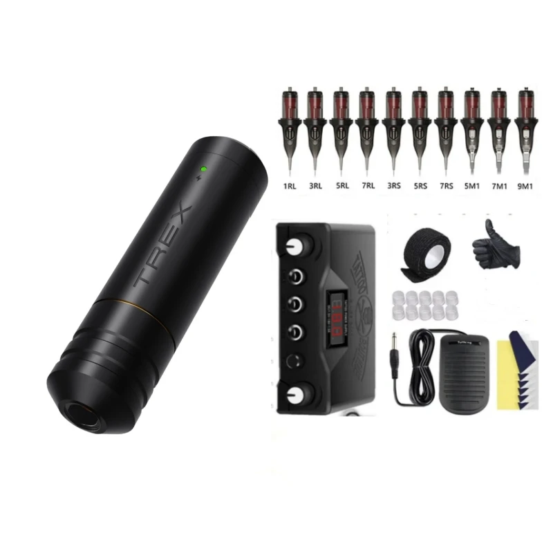 Tattoo-Machine-Pen-Mabuchi-motor-strong-quiet-for-Tattoo-Liner-an-with ...