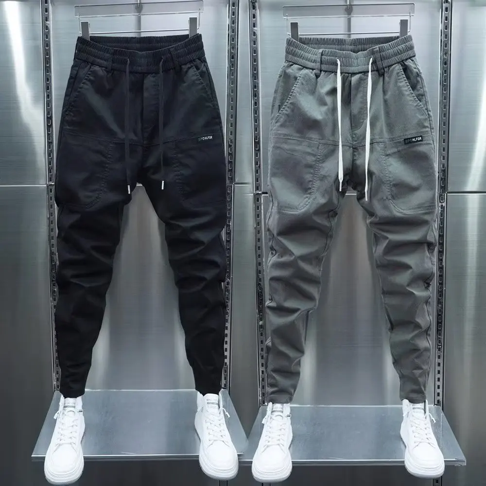 Cargo-hosen-M-nner-Streetwear-Baumwolle-Jogger-Hip-Hop-Mode-Jogging ...
