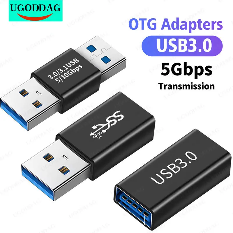 USB-3-0-Connector-USB-To-USB-Adapter-5Gbps-Gen1-Male-to-Male-Female-USB ...