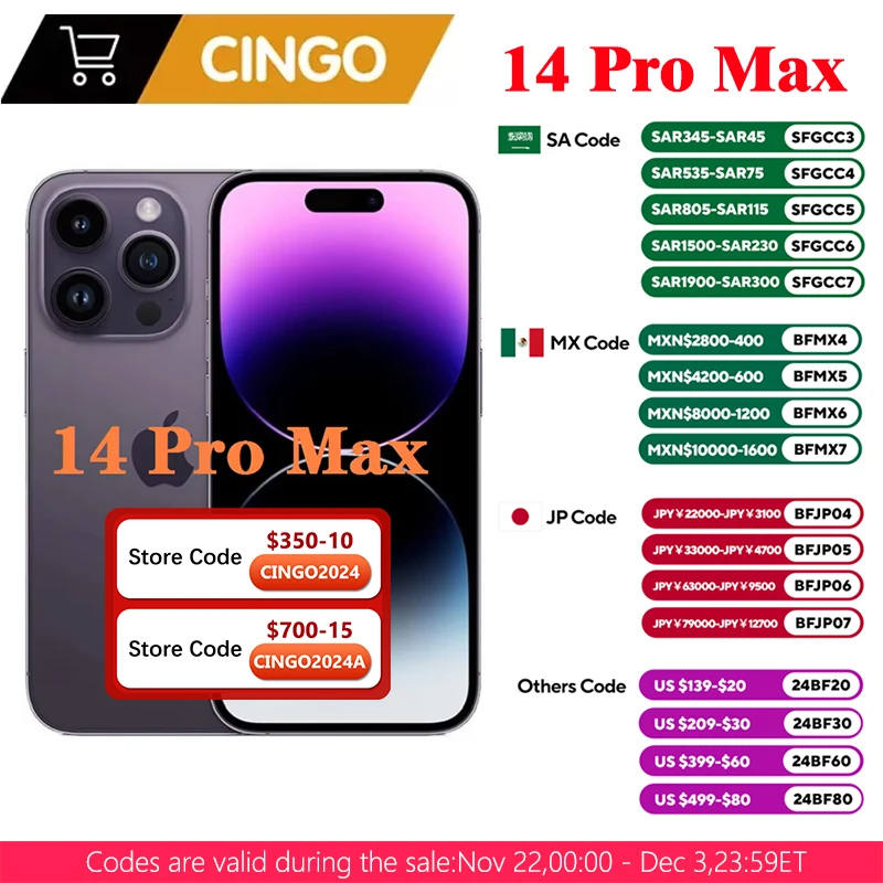 iPhone-14-Pro-Max-Dual-eSIM-1SIM-1eSIM-128-256GB-ROM-6GB-RAM-6-7 ...