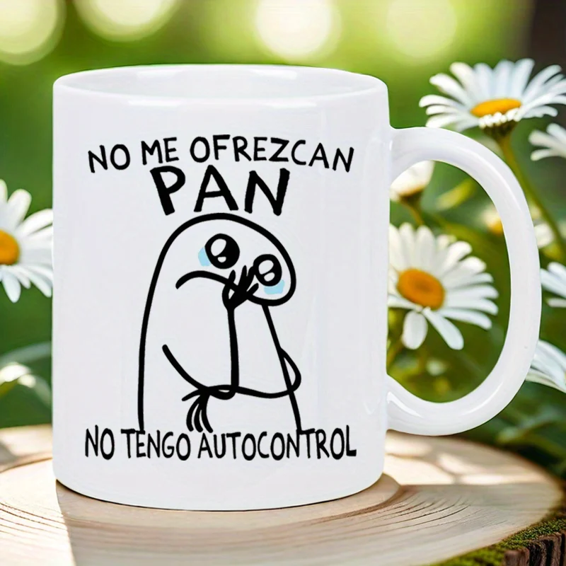 NO OFERTA ME BREAD Taza de café de cerámica de 11 oz - Taza de viaje ...