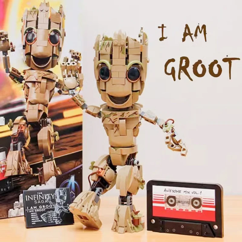 Marvel-Gardiens-de-la-Galaxie-Film-Anime-Patchwork-Petit-Arbre-Groot ...