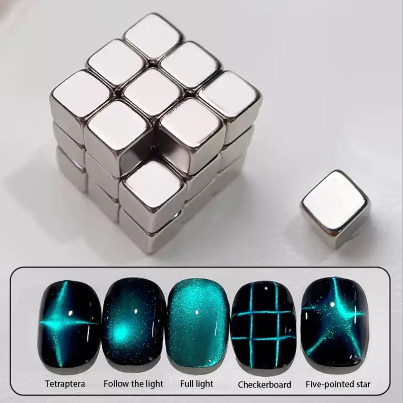 Strong-Magnet-Cube-Nail-UV-Gel-Strip-Magnetic-Rod-French-Nail-Polish ...