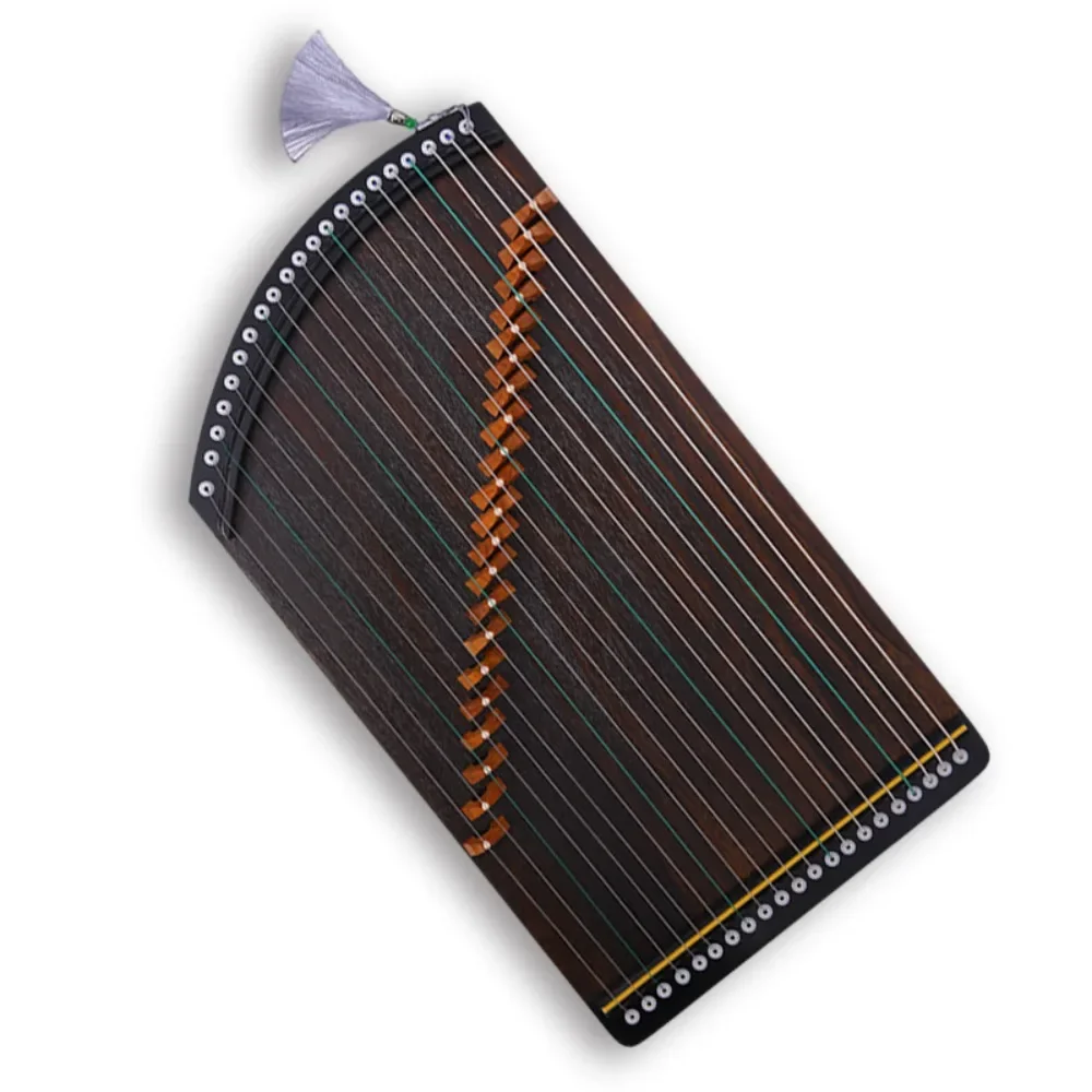 Portable-Mini-Guzheng-21-Strings-Wood-Chinese-Zither-Traditional-Guqin ...
