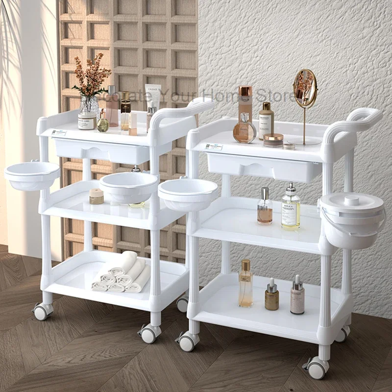 Cart-Tool-Rolling-Salon-Trolley-Manicure-Cosmetic-Salon-Trolley-Tattoo ...