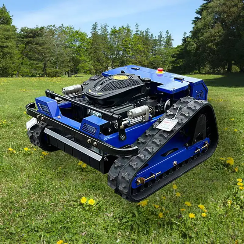 Customized High Quality Tracked Robotic Lawn Mower with Remote Control ...