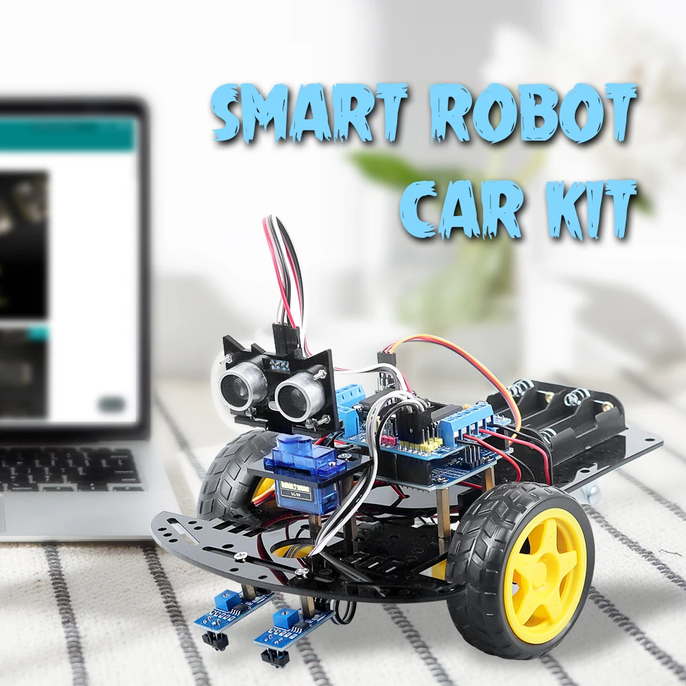 Zhiyitech Smart Car For Arduino Uno Robot Project Starter Kit Diy ...