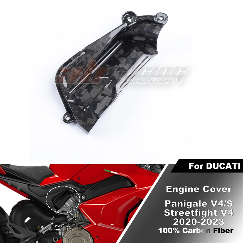 Right-Cam-Cover-Side-Engine-Case-Cowling-For-Ducati-Panigale-V4-V4S ...
