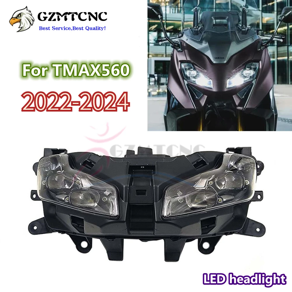 For-Yamaha-TMAX560-Tmax-T-MAX-560-2022-2024-T-MAX560-LED-Headlight ...