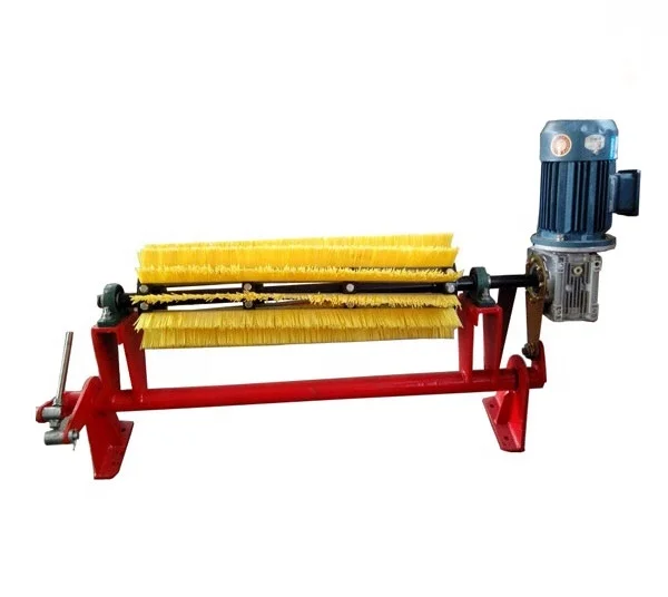 Motor-electric-rotary-nylon-cleaning-roller-brush-belt-cleaner-for ...