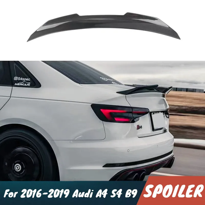 For 2016-2019 Audi A4 S4 B9 Sedan 4Door PSM Style Carbon Fibe/FRP ...