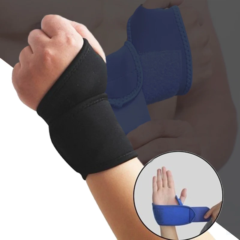 2Pcs-Adjustable-Sports-Wristband-Wrist-Support-Bandage-Brace ...