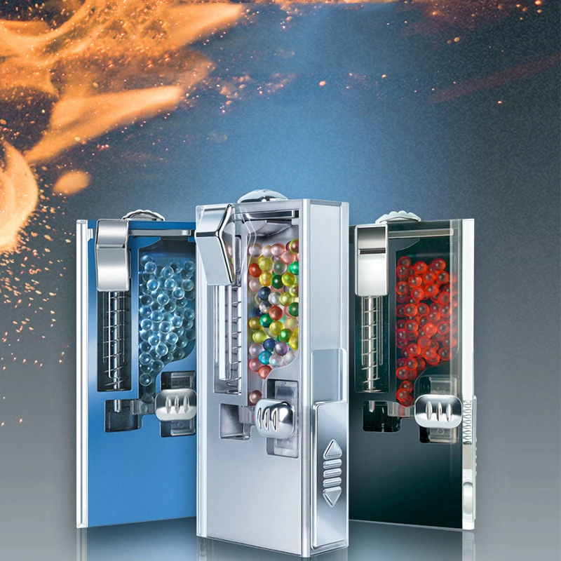 Cigarette-Explosion-Bead-Filter-Capsule-Box-With-Lighter-Pusher-Eject ...