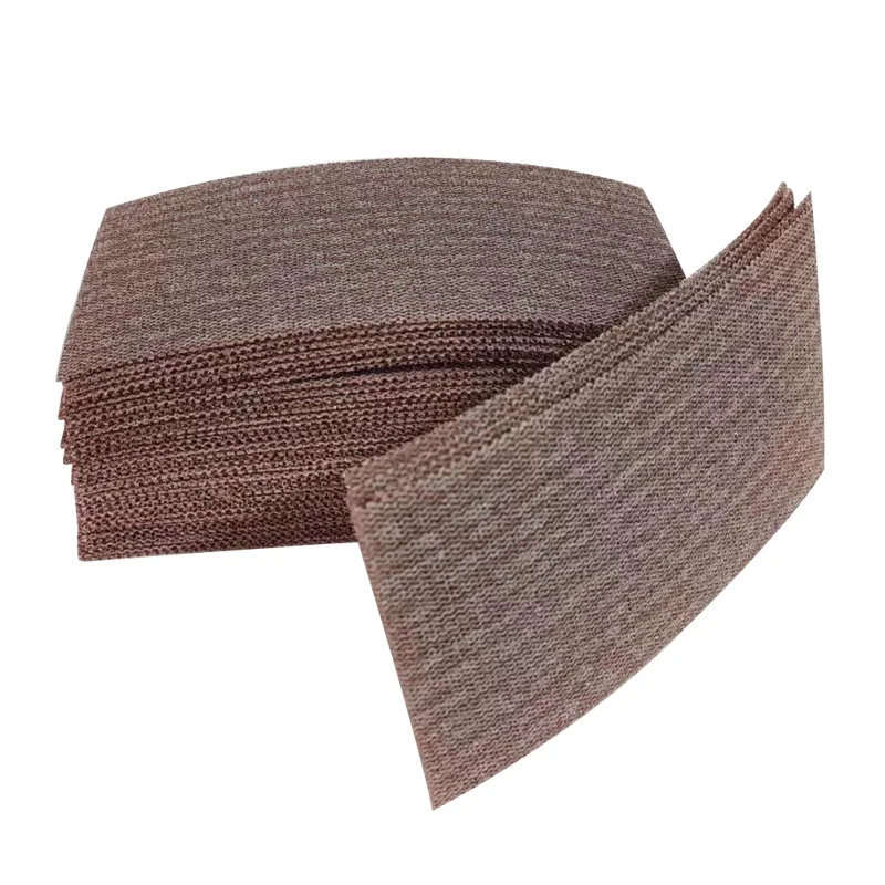 Rectangular-Dry-Abrasive-Paper-90-180mm-Mesh-Sand-80-400-Grit-Back ...