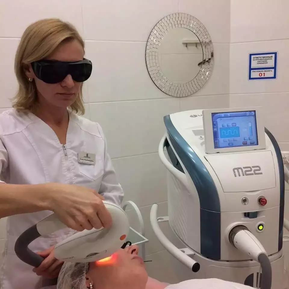 M22 AOPT IPL Skin Rejuvenation Machine With 9Filters Facial Whiting Red Blood Treatment Hair ...