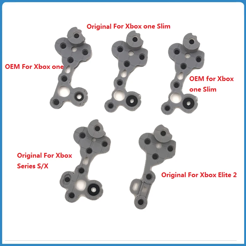 2Pcs Conductive Rubber For Xbox One Slim Xbox Series S X Controller ...