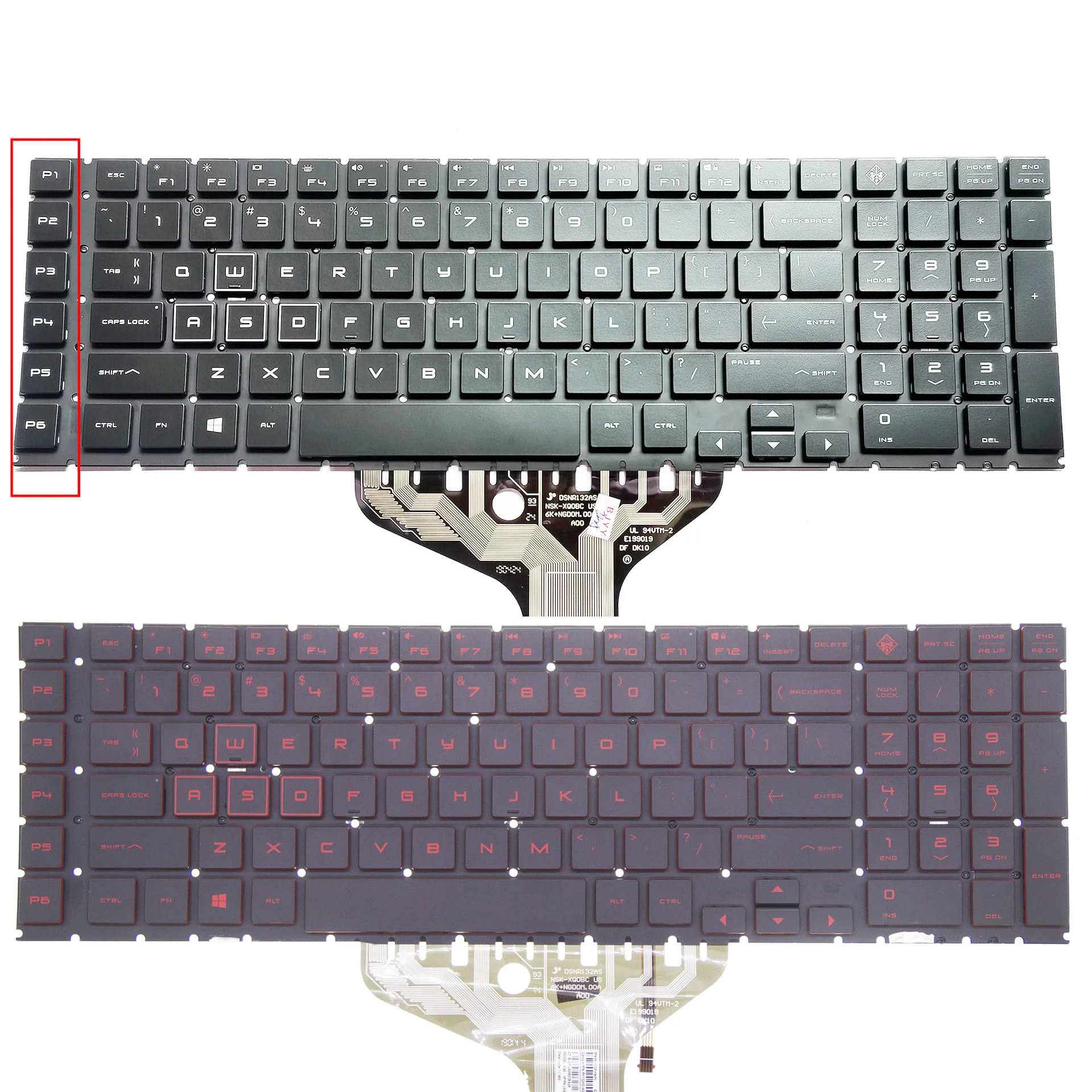 Hp Omen 15 Spanish Keyboard | Hp Omen Mechanical Keyboard | Hp Omen 15 ...