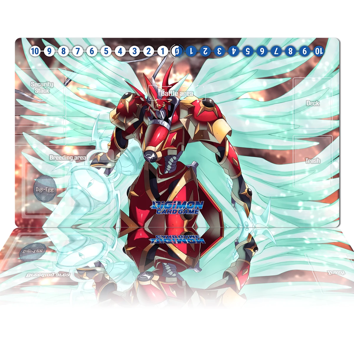 Digimon-Playmat-Anime-Dukemon-Crimson-Mode-TCG-CCG-Card-Game-Board-Game ...
