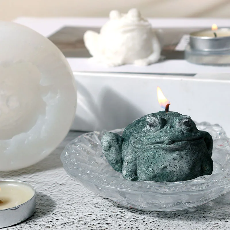 3D-Toad-Silicone-Candle-Mold-for-DIY-Aromatherapy-Candle-Plaster ...