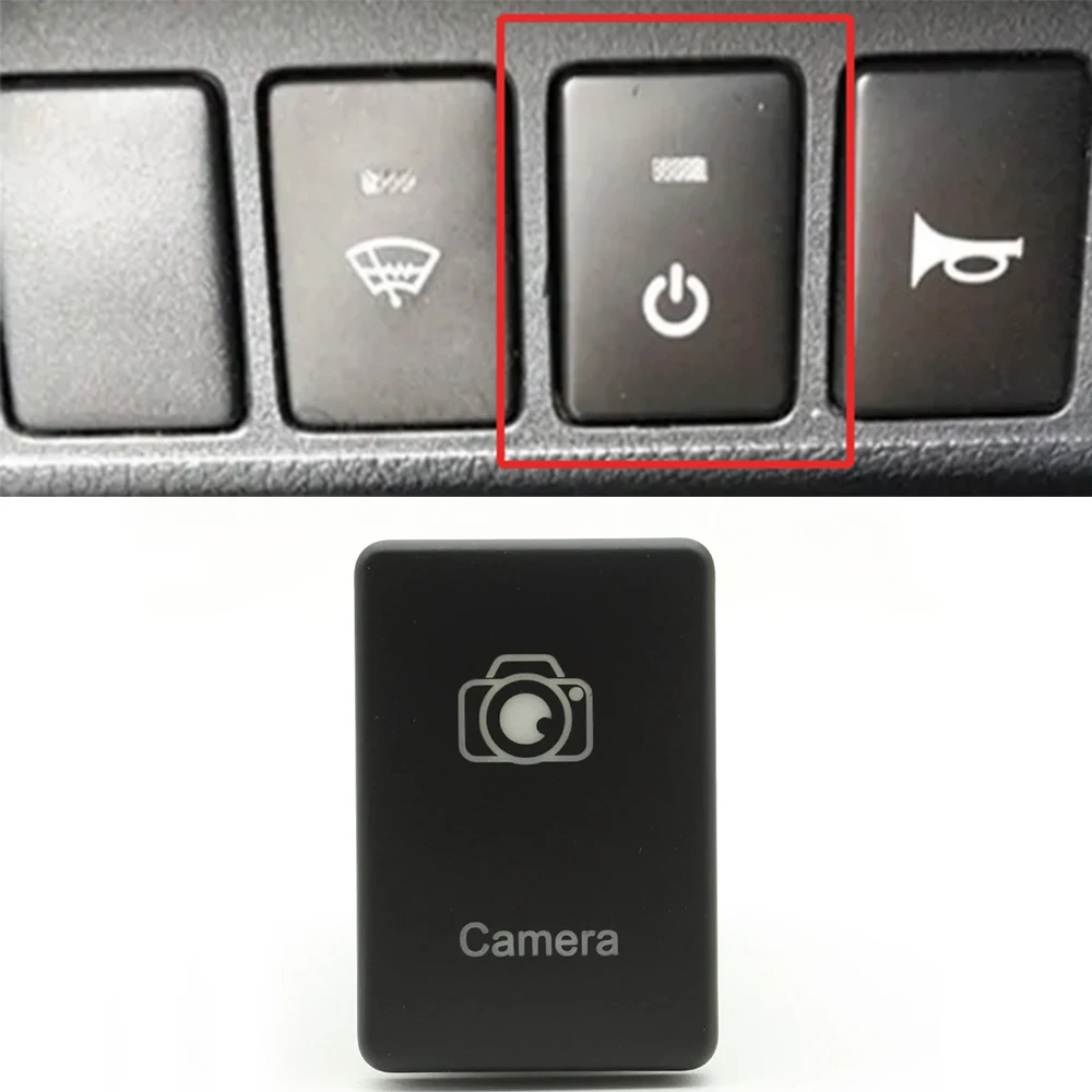 Orange-LED-Light-Power-On-Off-Camera-Switch-Radar-Sensor-Rear-Trunk ...