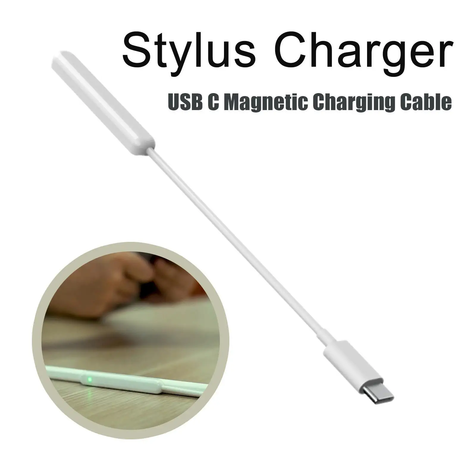 For-Apple-Pencil-2-2nd-Type-C-Charger-Adapter-USB-C-Magnetic-Charging ...
