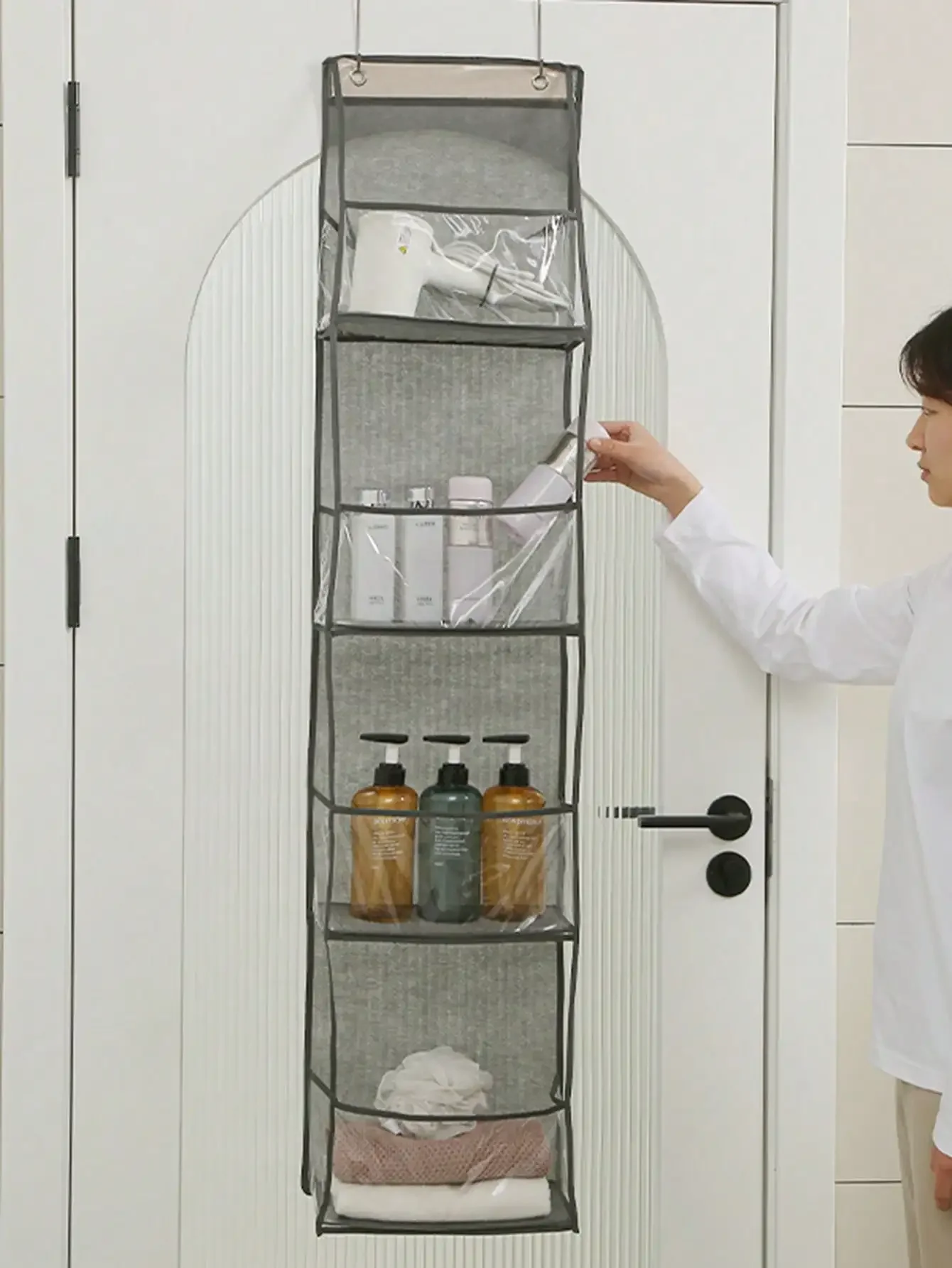 Home-storage-hanging-bag-behind-the-door-transparent-visual ...