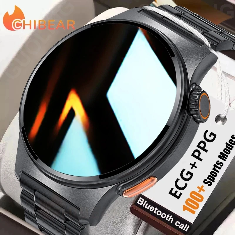 ChiBear-ECG-PPG-Bluetooth-Call-Smart-Watch-Men-2023-New-Sports-Bracelet-NFC-Waterproof-Custom ...