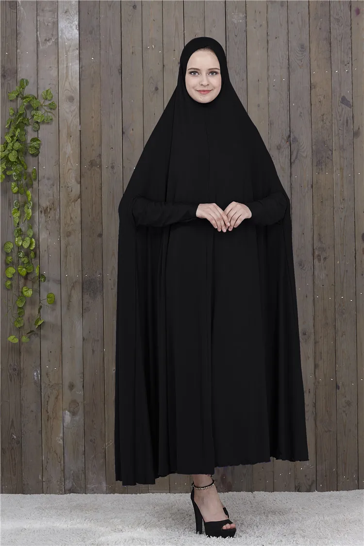 Muslim-Prayer-Dress-Clearance-Oversize-Dolman-Sleeve-HIJAB-Islamic ...