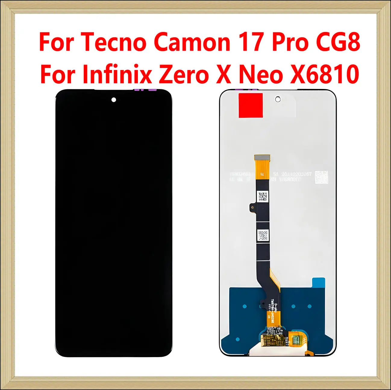6-8-Touch-Screen-Digitizer-LCD-Display-Assembly-For-Tecno-Camon-17-Pro ...