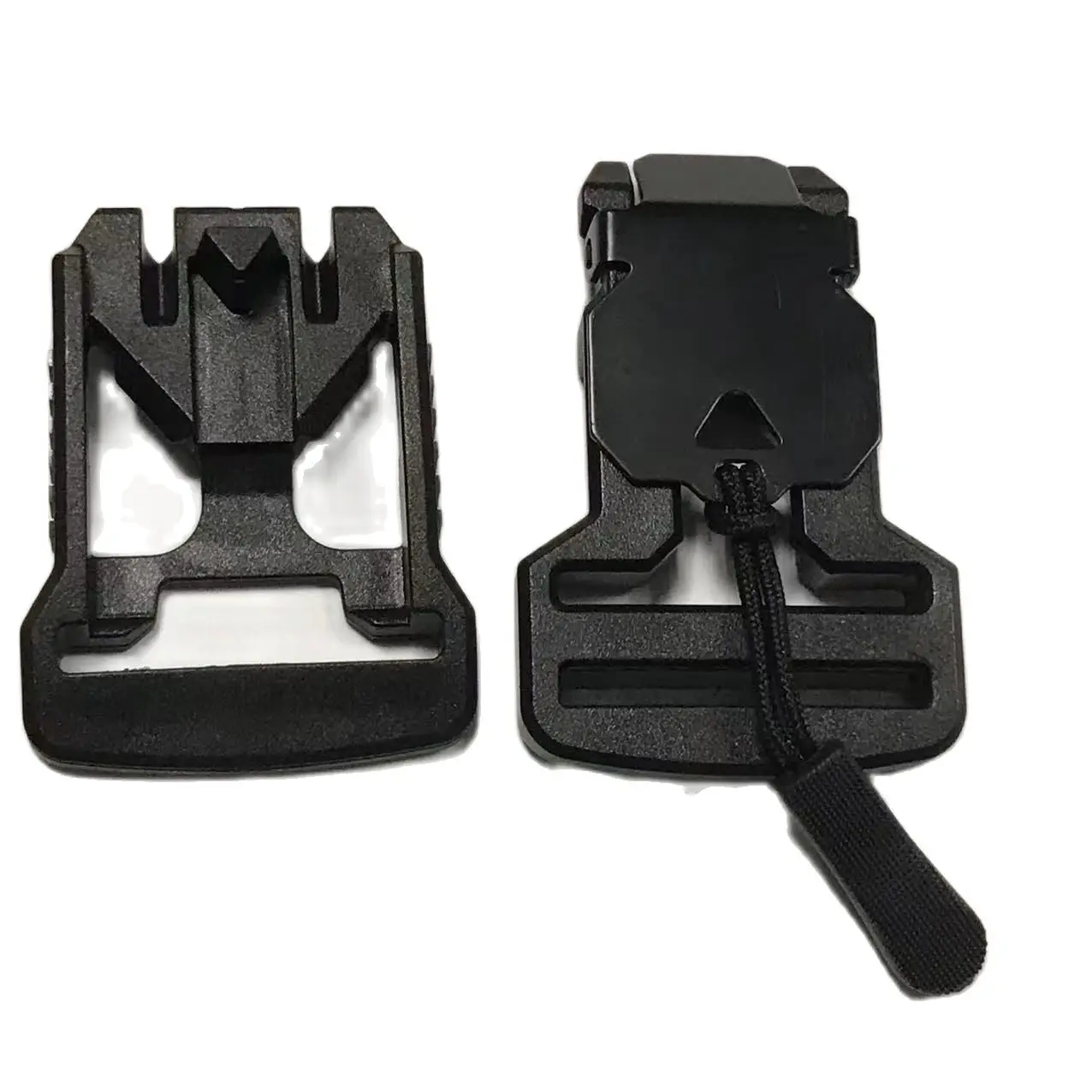 Plastic buckel Magentic V Buckle 32mm Dual Adjust + Tirador Tab Swivel ...