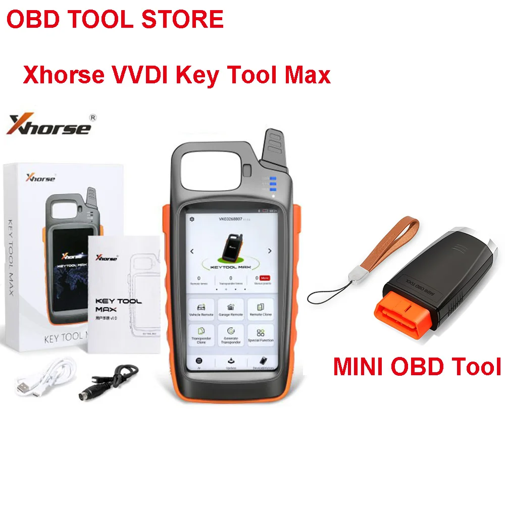 Xhorse-VVDI-Key-Tool-Max-And-MINI-OBD-Tool-OBD2-Support-BLUE-TOOTH ...
