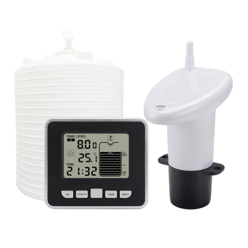 Water-Meter-Wireless-Auto-Ultrasonic-Gauge-Oil-Tank-Level-Automatic ...
