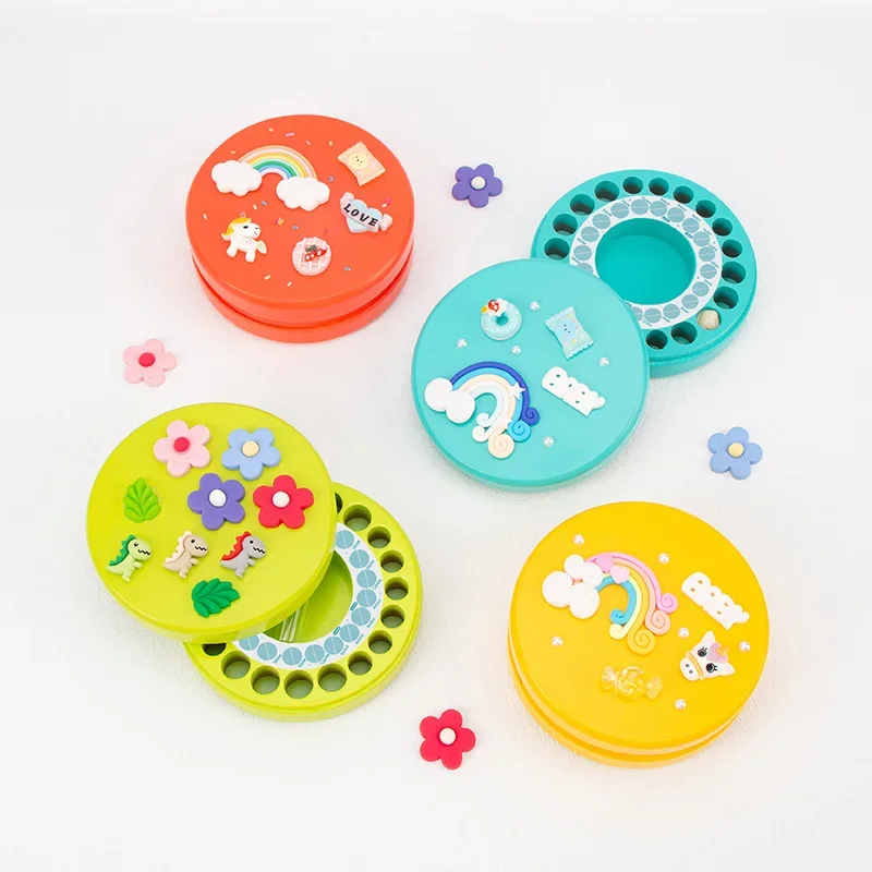 Baby-Tooth-Box-Milk-Teeth-Organizer-Storage-Collection-Individual-Case ...