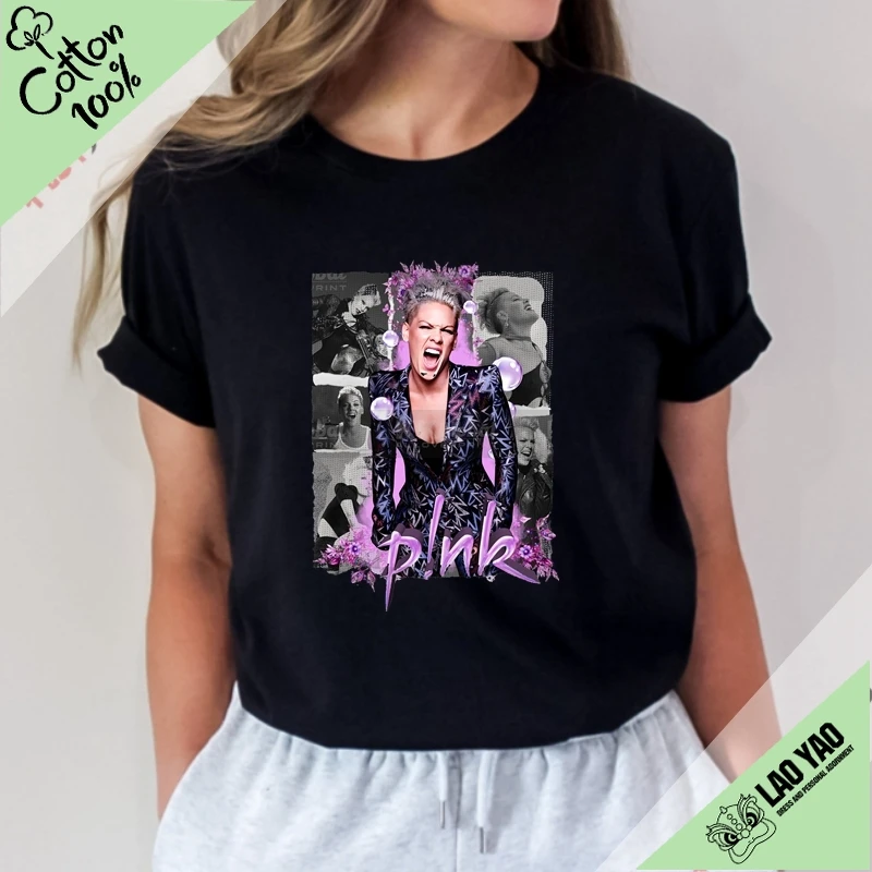 P-nk-Y2k-Clothing-Music-Festival-Shirt-Women-s-T-shirt-Pink-Singer-Tour ...