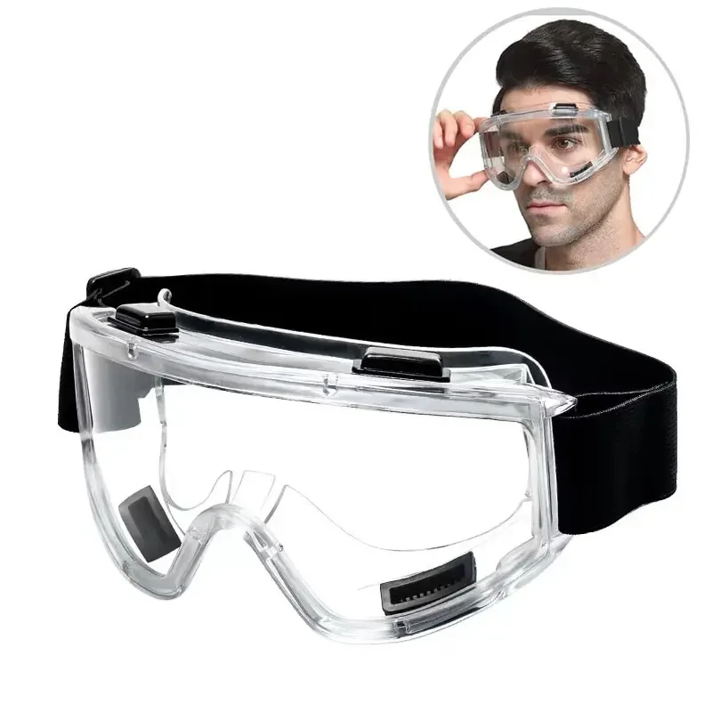 Safety Goggle Anti fog Anti Splash Dust Proof Work Lab Eyewear Eye ...