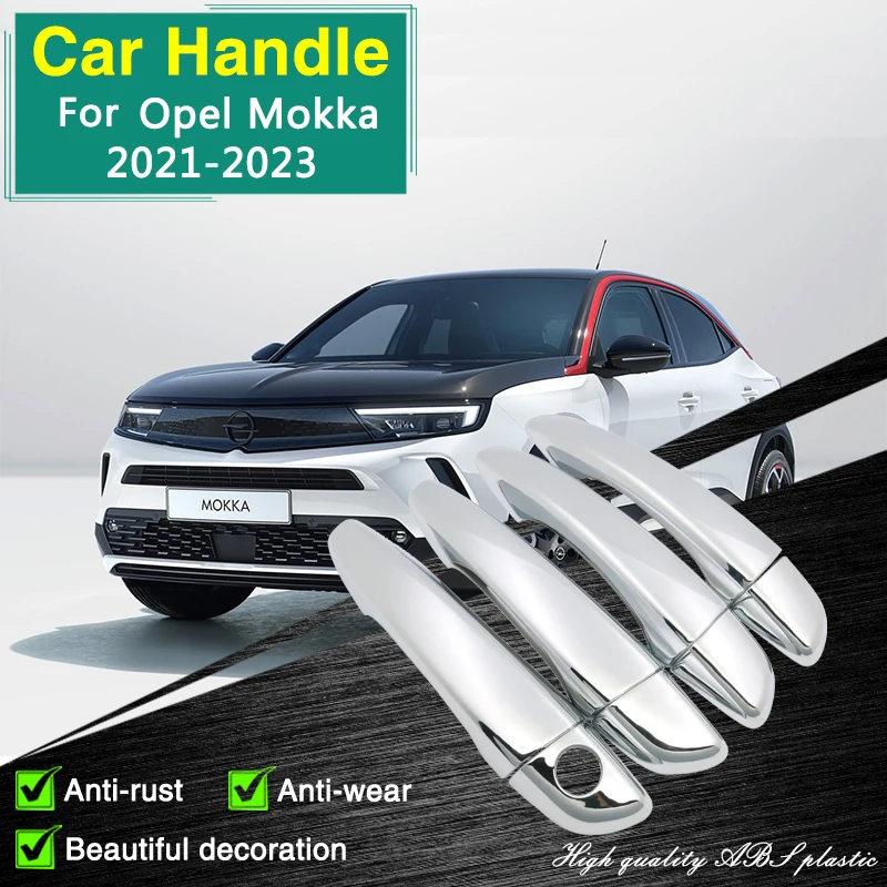 For Opel Mokka Mk2 2021 2022 2023 Chrome Door Handle Cover Car ...