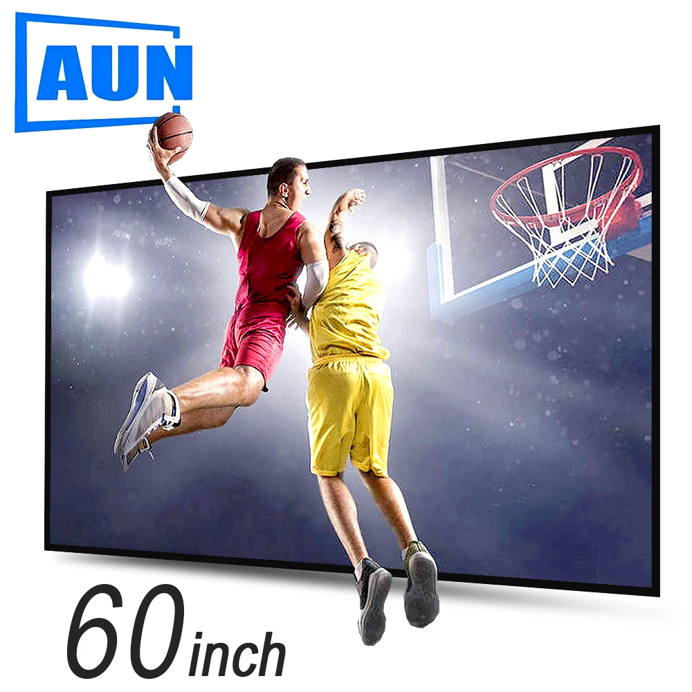 60-100-120-inch-Anti-Light-Projector-Screen-Reflective-Fabric-Home ...