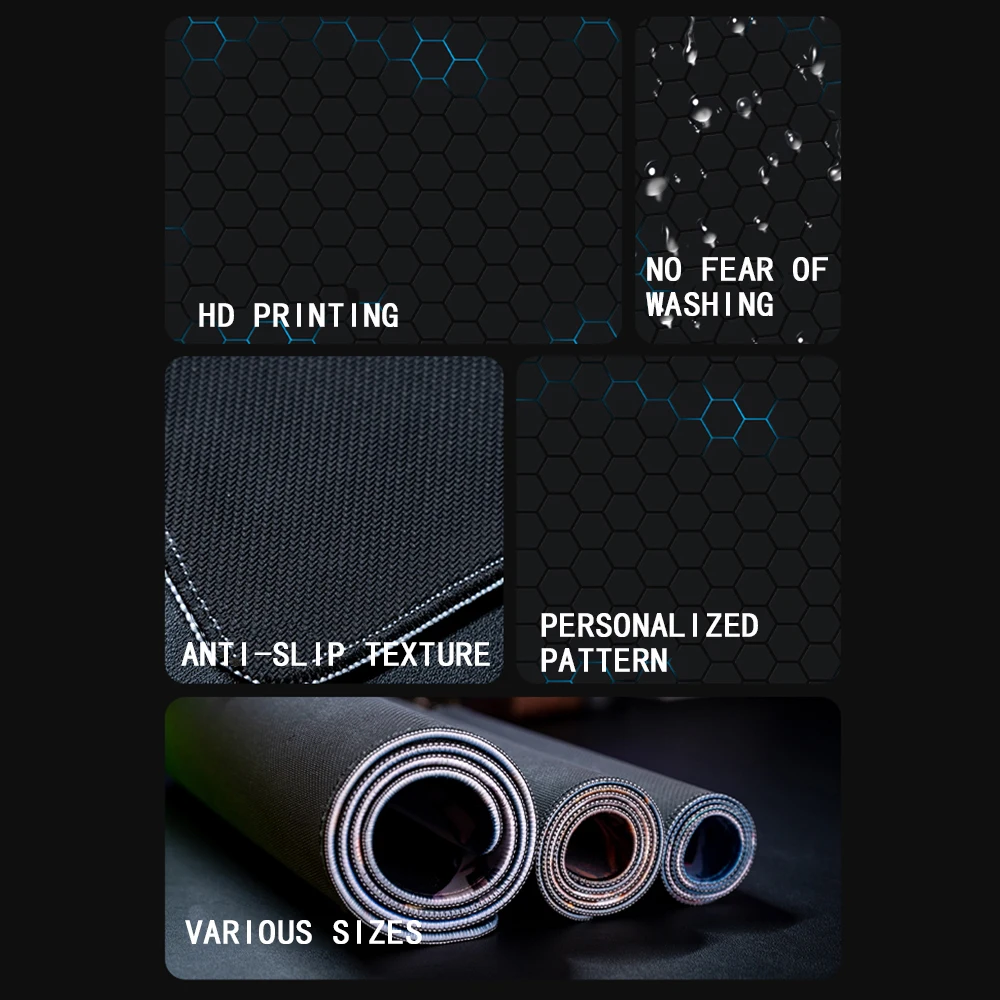 M-Marvel Super Hero Deadpool Mousepad Mouse Mat Desk Mat With Pad ...