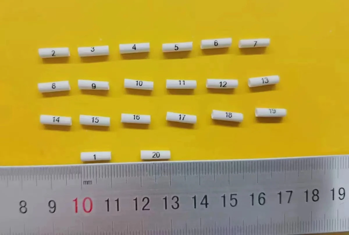 Printed-Heat-Shrinking-Tube-White-Tube-with-Printed-Symbol-for-Wire ...