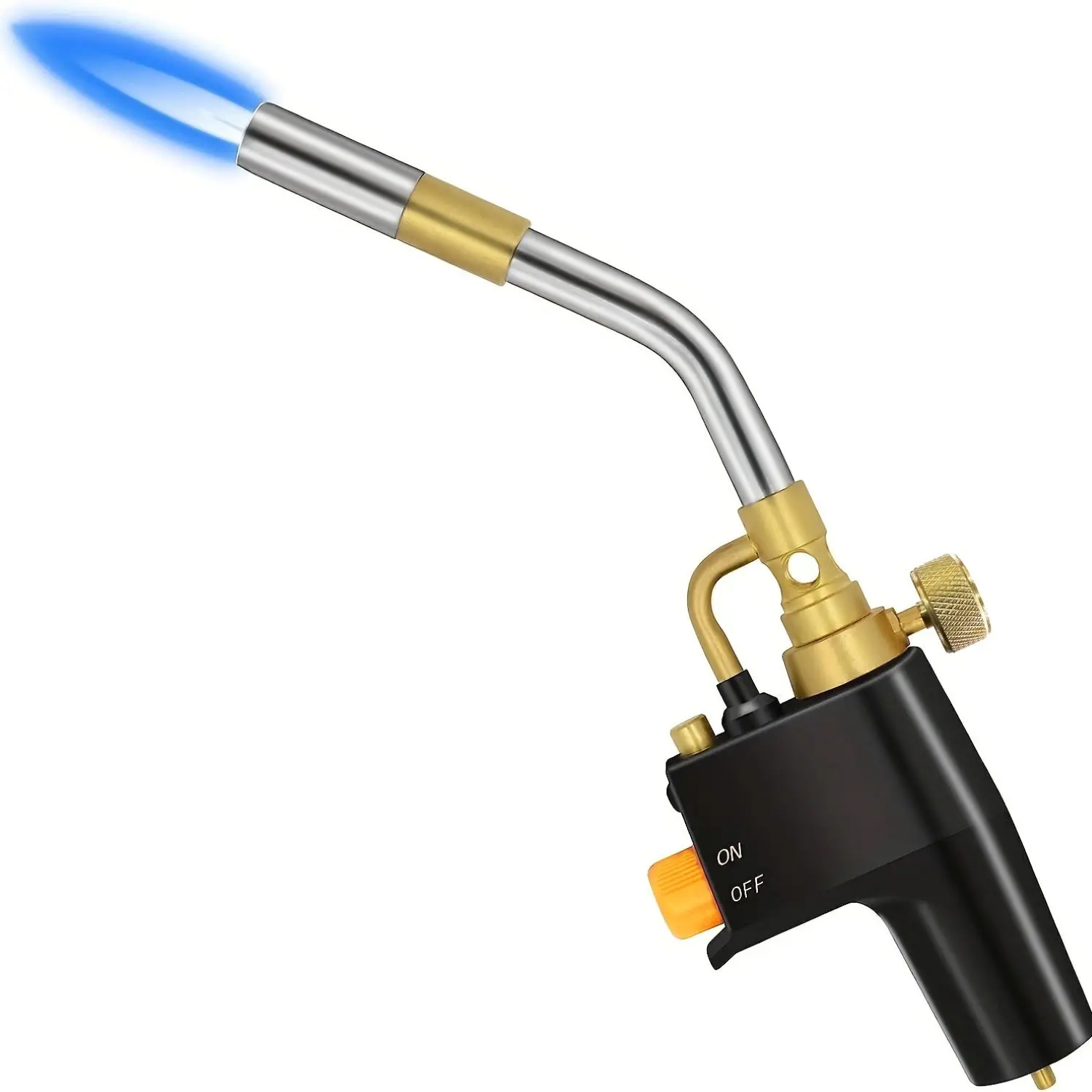 MAPP-Gas-Torch-Aluminum-Die-casting-Handle-Gas-Burner-Triggered-Propane ...