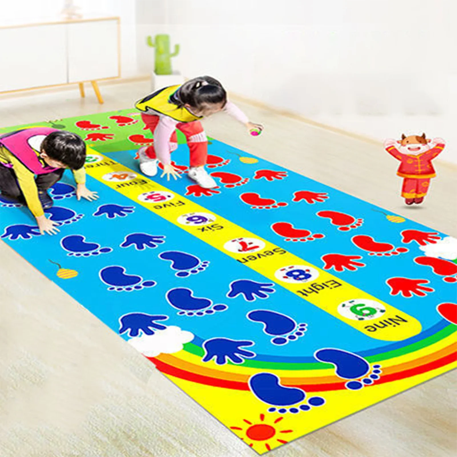 Hand And Foot Hopscotch Game Play With Hands And Feet Mat 6M - KDBazar