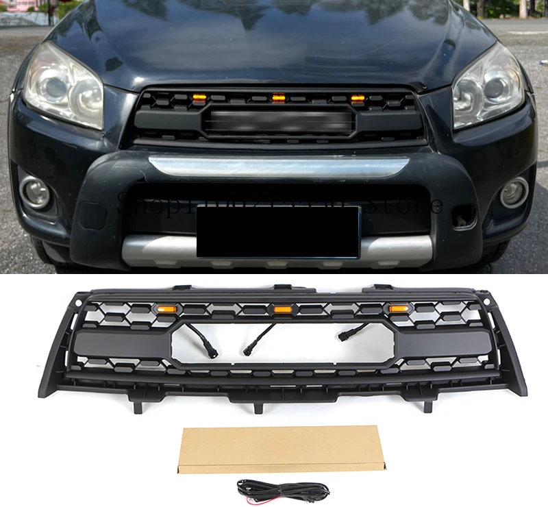 Applicable-to-Toyota-RAV4-2009-2010-2011-2012-modified-grille-TRD-with ...