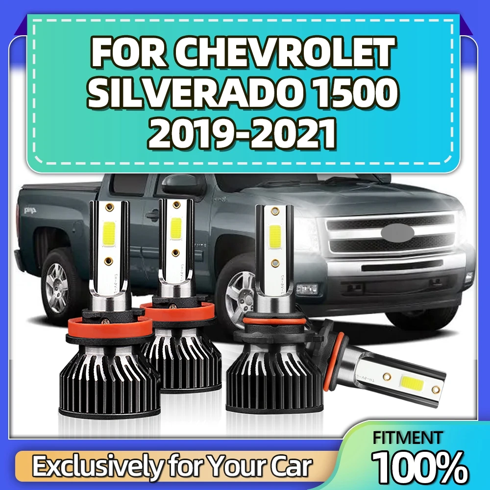 Canbus-LED-Headlight-Bulbs-6500K-White-12V-110W-Replacement-Lamp-9005 ...