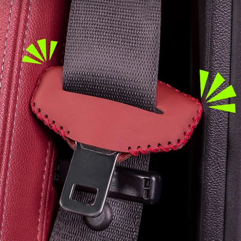 Universal-Car-Seat-Belt-Buckle-Clip-Protector-leather-Interior-Button ...