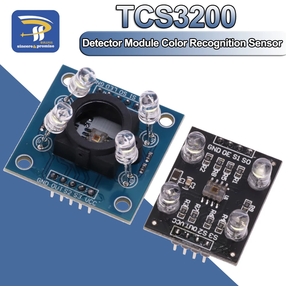 Módulo Detector GY-31 TCS3200 TCS230, Sensor de reconocimiento de Color ...
