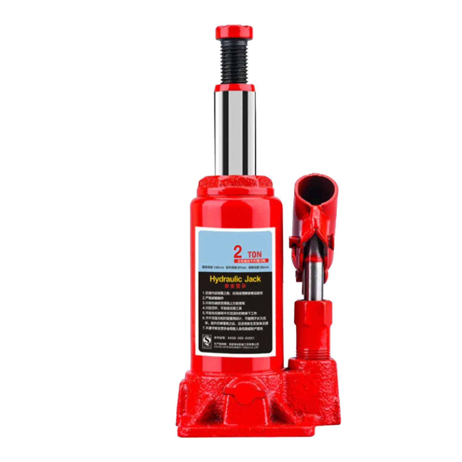 Car Bottle Jack Vertical Use Multifunction Long Lasting Space Saving ...
