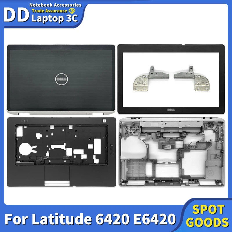 New-Laptop-LCD-Back-Cover-Front-Bezel-Hinges-Palmrest-Bottom-Case ...
