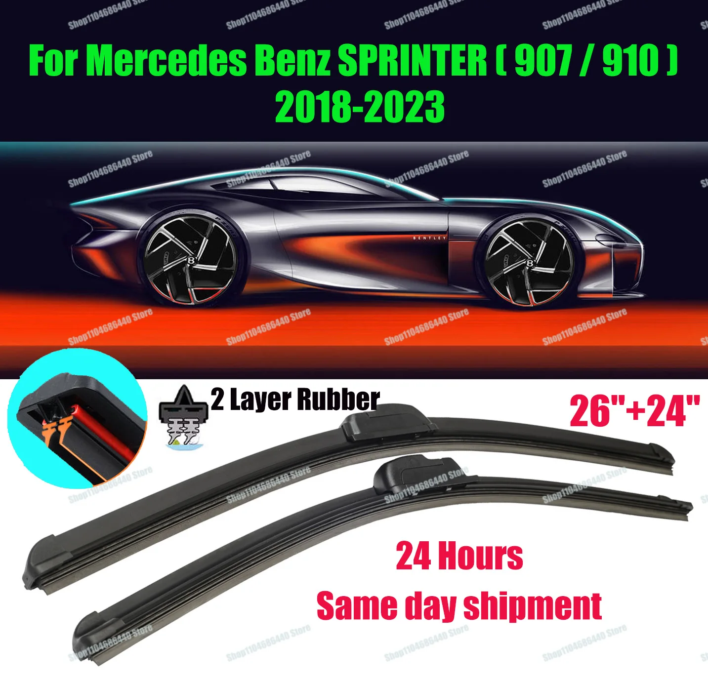 For MERCEDES BENZ SPRINTER 3-T 5-T 907 910 2018 2020 2022 2023 ...
