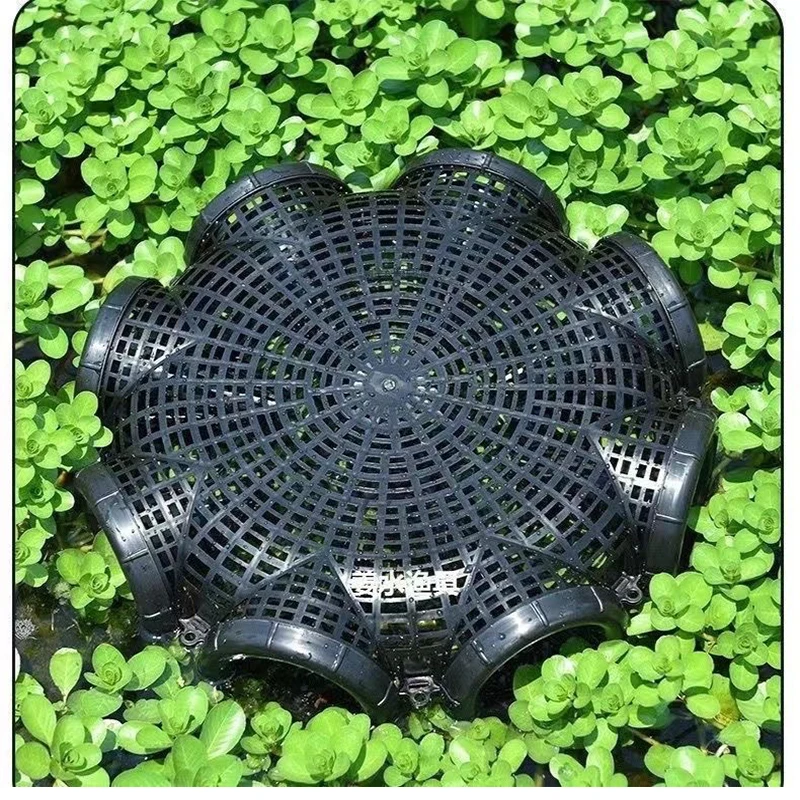 Black-Fish-Net-Cage-Fishnet-Finless-Eel-Loach-Trap-Fishing-Pot-Durable ...